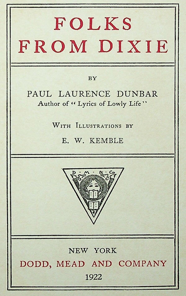 Folks From Dixie | Paul Laurence DUNBAR