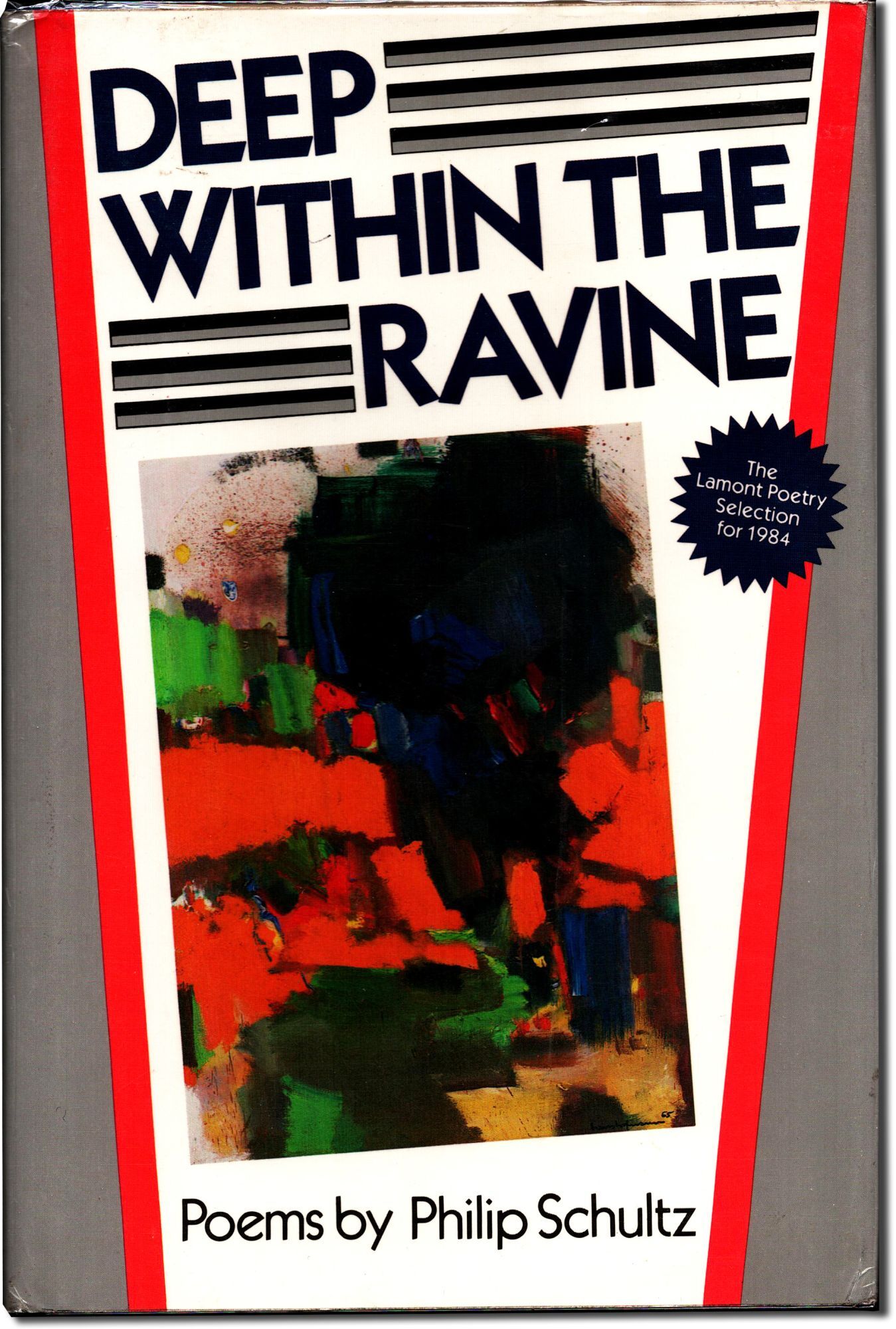 DEEP WITHIN THE RAVINE Signed | Philip Schultz | First Edition