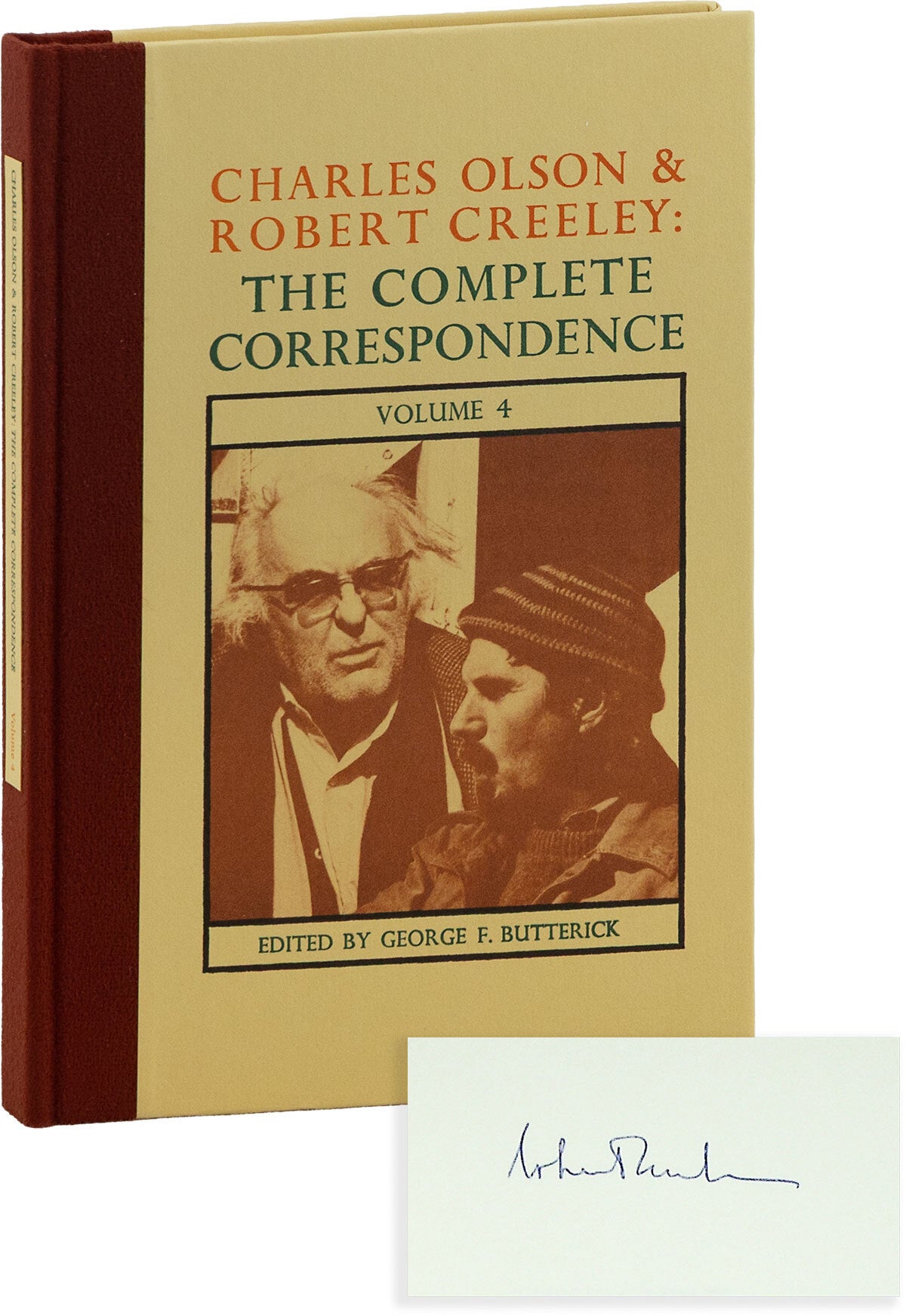 Charles Olson & Robert Creeley: The Complete Correspondence - Vol.4 ...